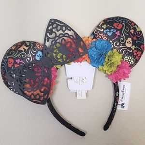 Disney | Accessories | Disney Parks Coco Minnie Mouse Ears Headband ...